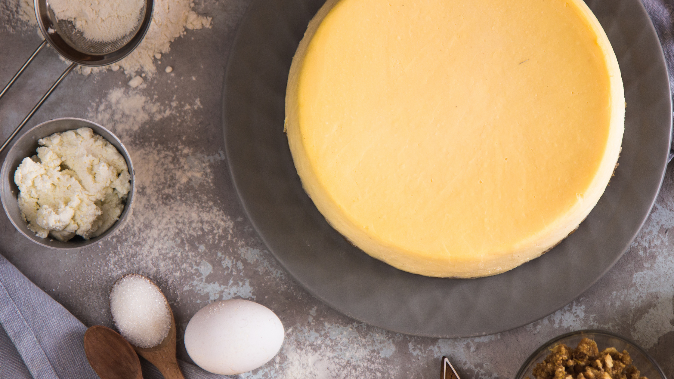 Lemon Ricotta Cheesecake – Each Peach Market